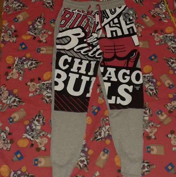 NBA | Pants | New Chicago Bulls Joggers Jogging Pants Sweatpants Nba ...